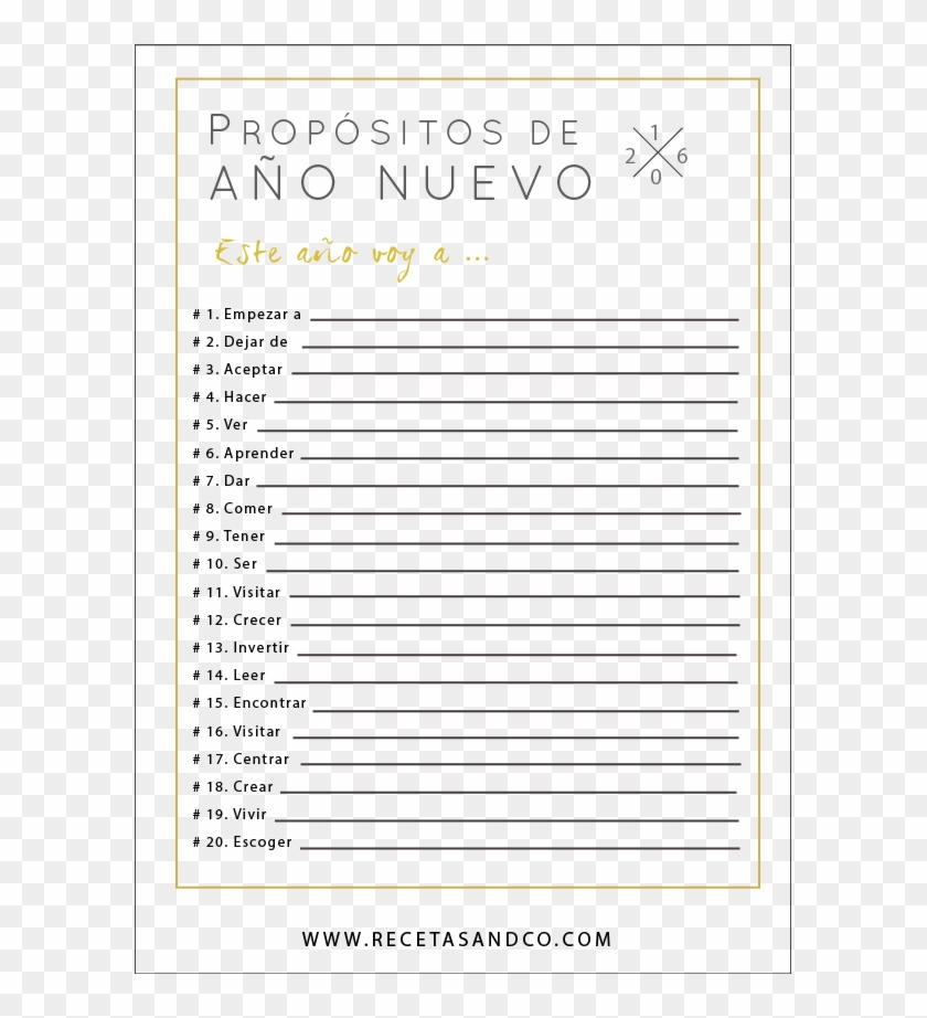 Download Propósitos Año Nuevo 2016 - Mis Propositos De Año Nuevo ...
