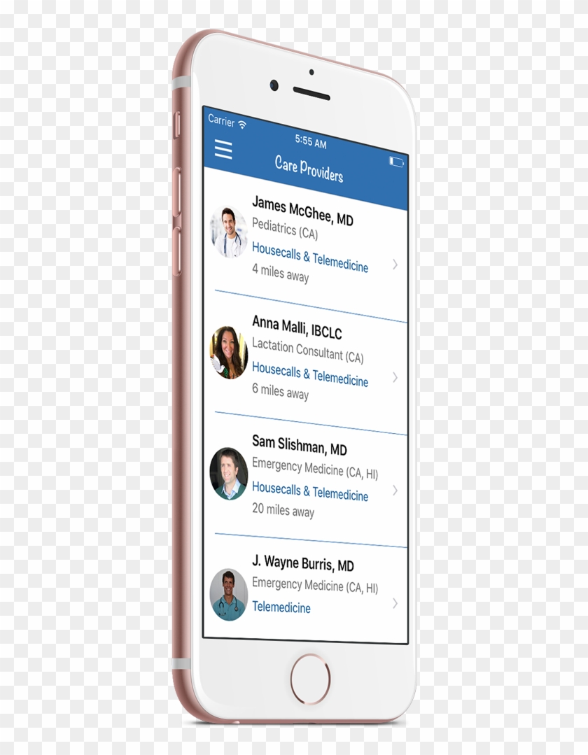 We Connect You With Medical Professionals Around You - Iphone Clipart ...