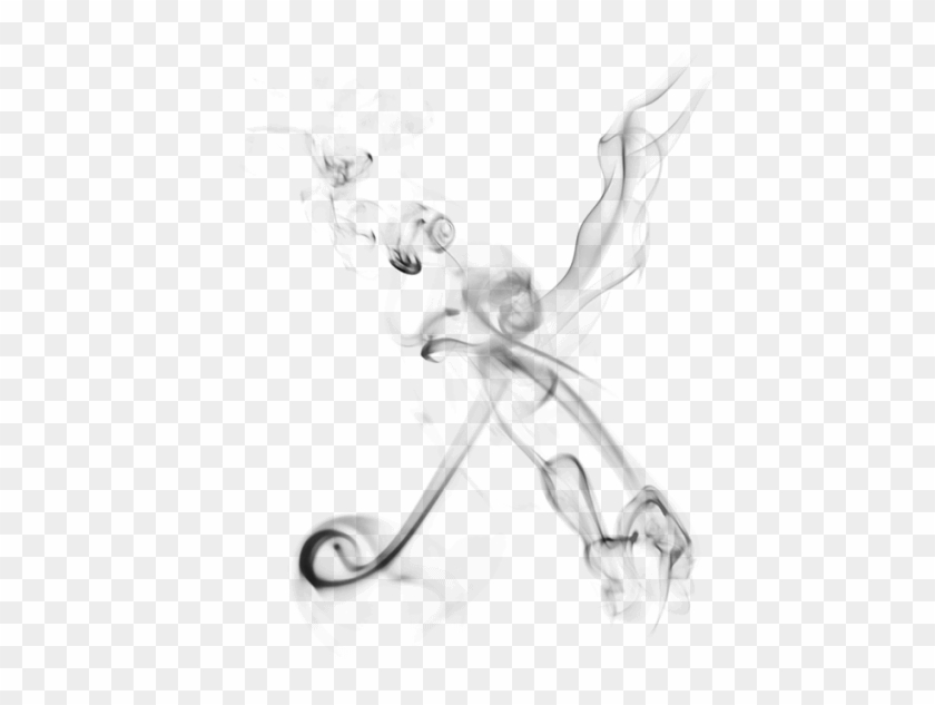 Smoke Font - Smoke Letter Png Clipart (#3783923) - PikPng