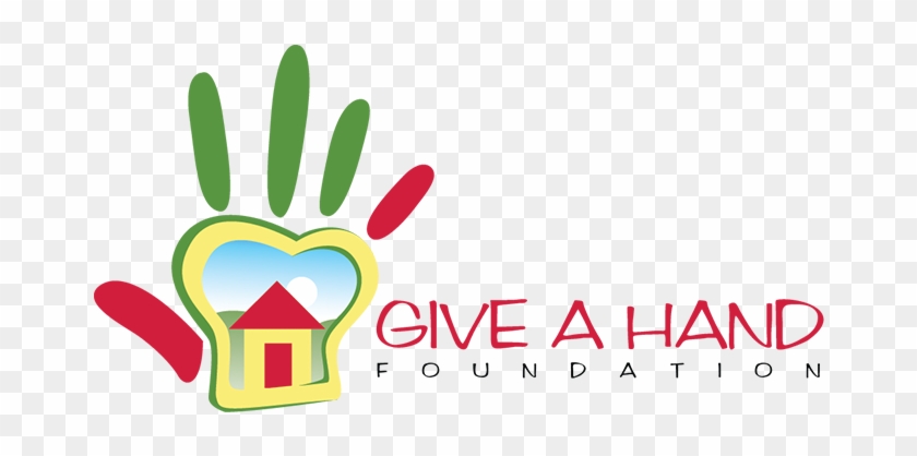 Give A Hand Logo Clipart (#3785953) - PikPng