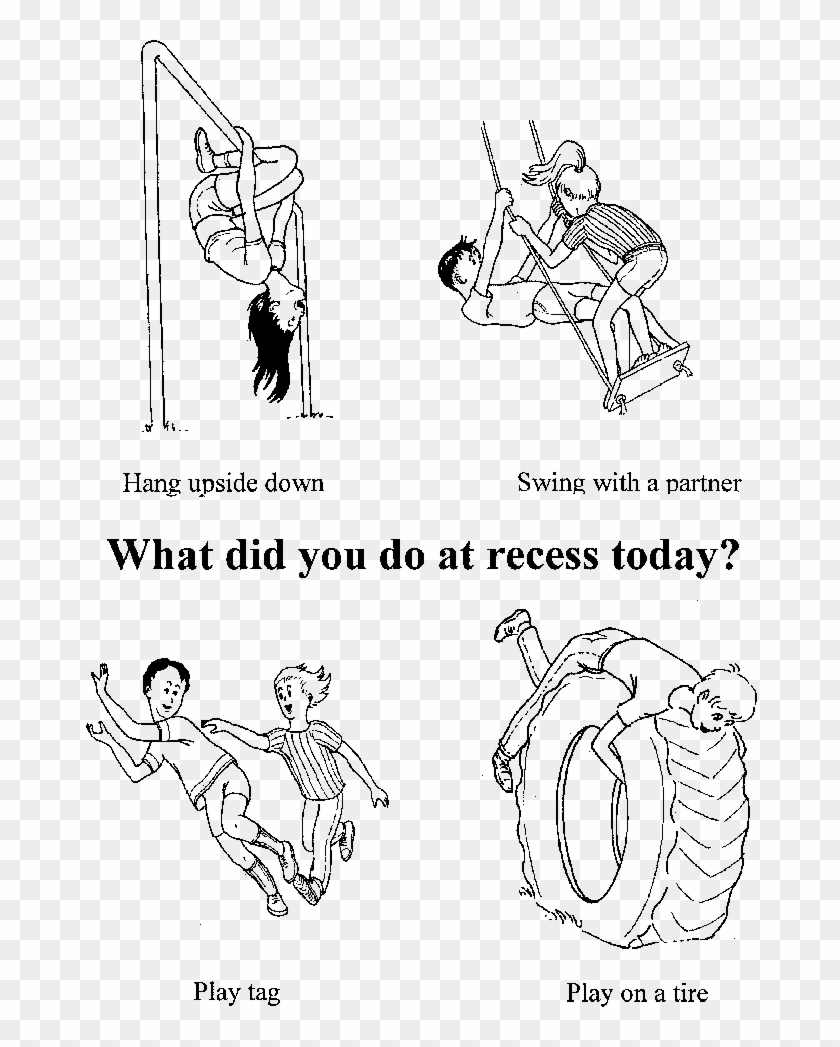 Sample Of Activities On Recess Self-report - Cartoon Clipart (#3791003 ...