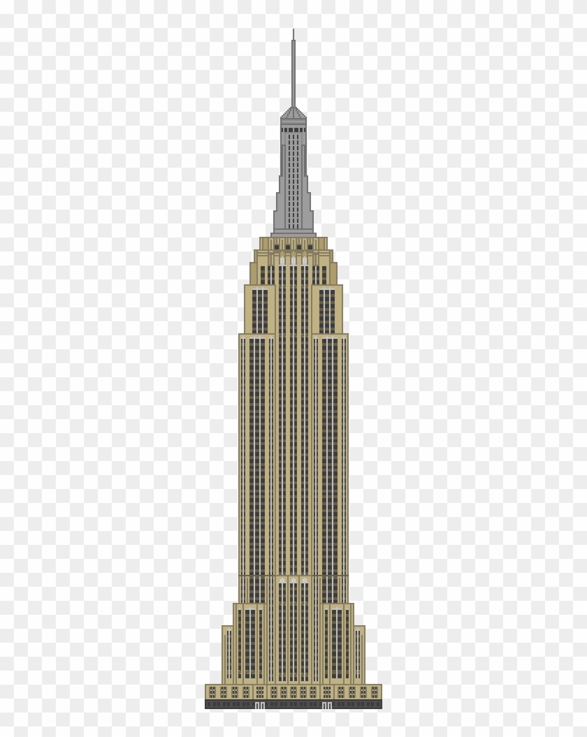 Download Empire State Building - Building Clipart Png Download - PikPng