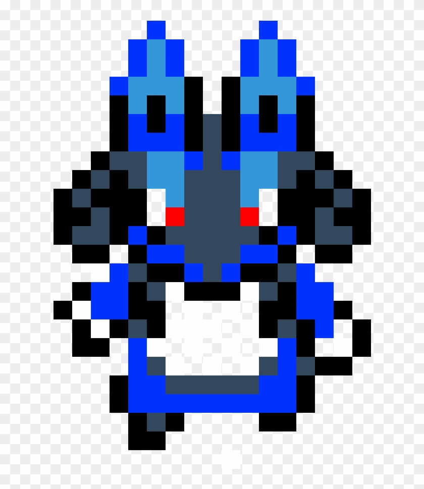 Lucario - 8 Bit Man Clipart (#387361) - PikPng