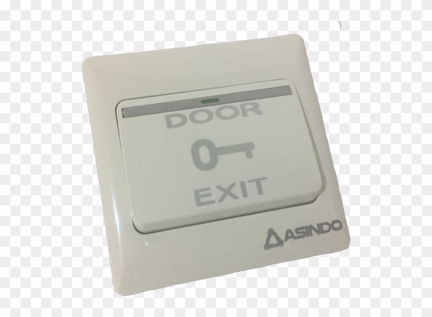 Exit Button Plastic - Label Clipart (#3807626) - PikPng