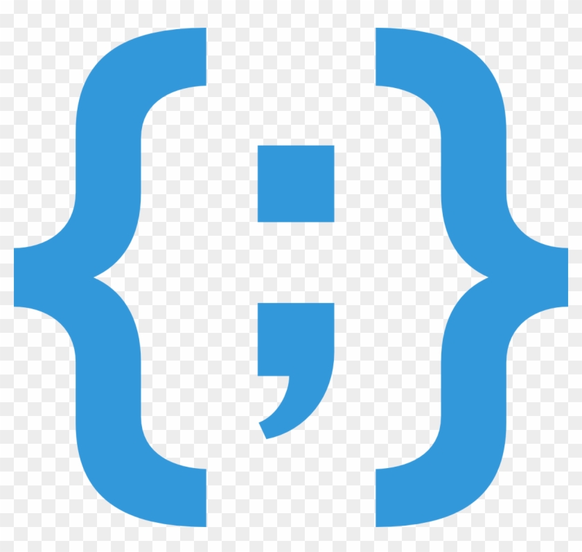 Download Javascript Api - Blue Curly Bracket Png Clipart Png Download ...