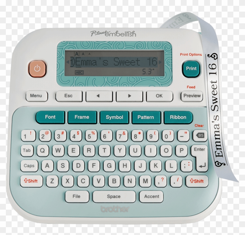 Brother P Touch Embellish Clipart (#3809736) - PikPng