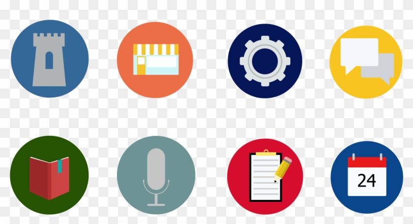 Homework Conquest Ui Icons - Circle Clipart (#3813849) - PikPng