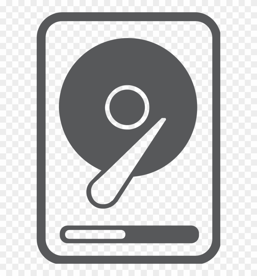 Hdd - 500gb - Circle Clipart (#3840514) - PikPng