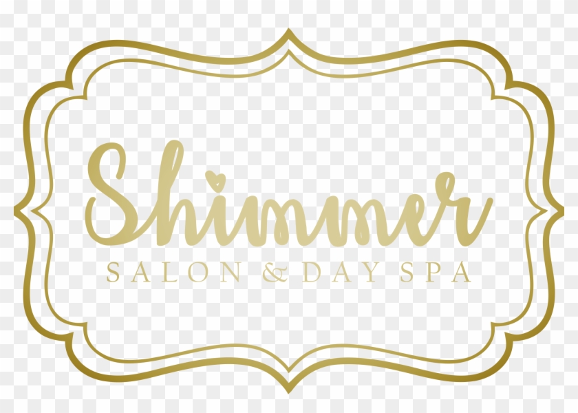 Shimmer Salon & Day Spa - Calligraphy Clipart (#3840607) - PikPng
