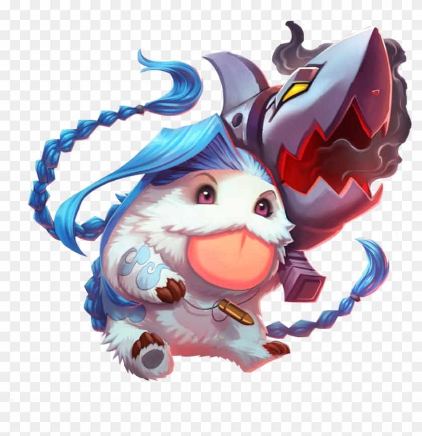 Jinx Png Hd - Poro Jinx Clipart (#3840843) - PikPng