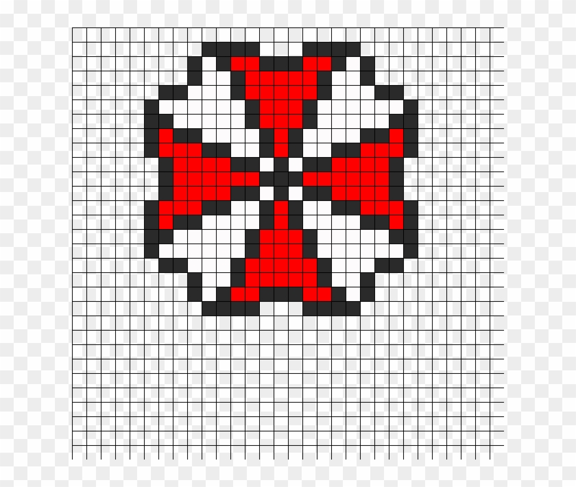 Download Umbrella Corp Perler Bead Pattern / Bead Sprite - Umbrella ...