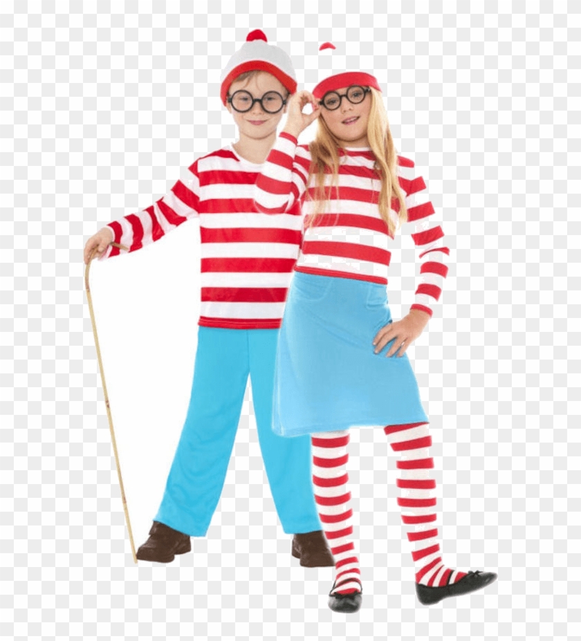 Download Wheres Waldo Hat Png - Book Characters For Girl Clipart Png ...
