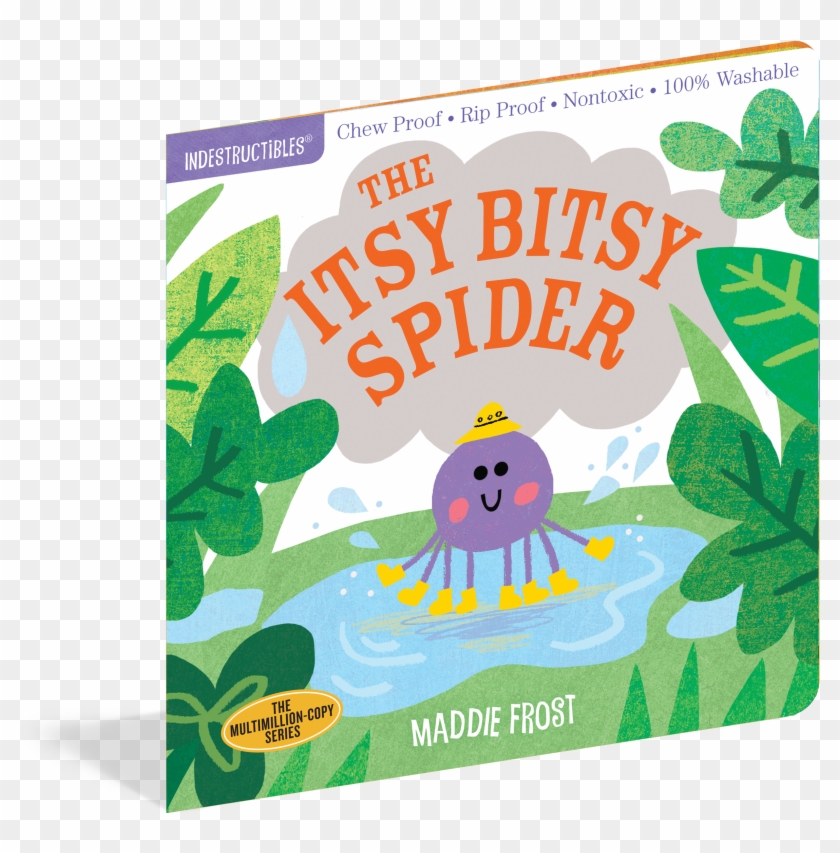 Indestructibles: The Itsy Bitsy Spider Clipart (#3889248) - PikPng