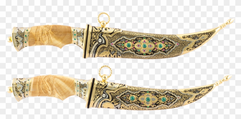 Daggers "dual Blade - Hunting Knife Clipart (#3911034) - PikPng