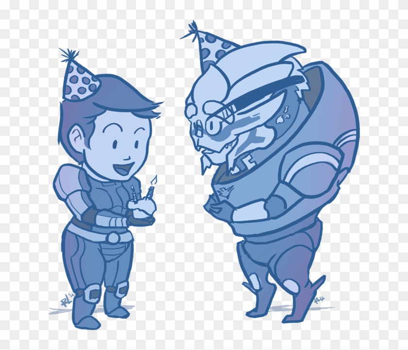 Happy Birthday, Commander Shepard 142 Years From Today - Cartoon ...