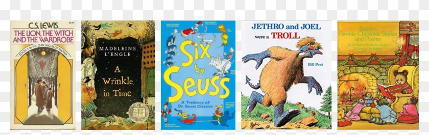 Top 5 Children's Books - Cartoon Clipart (#3944005) - PikPng