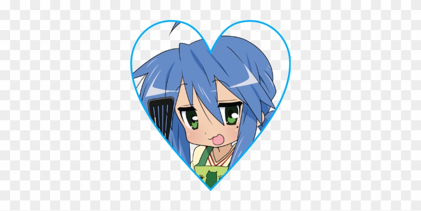 Konata Sticker - Cartoon Clipart (#3954122) - PikPng