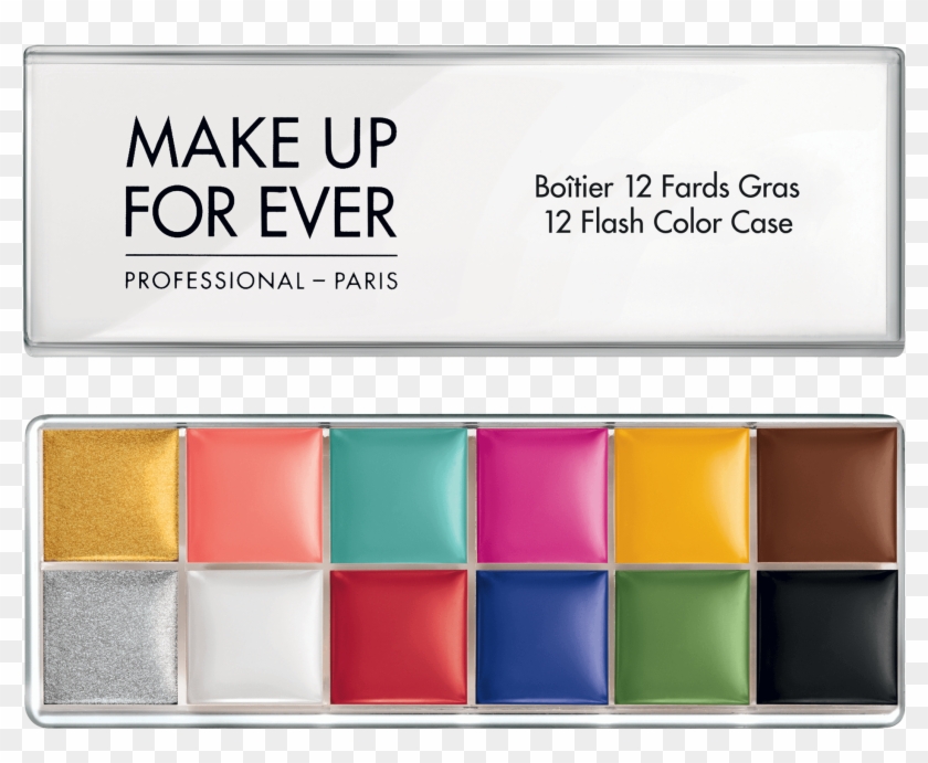 Make Up For Ever Flash Color Palette Clipart (#3955855) - PikPng