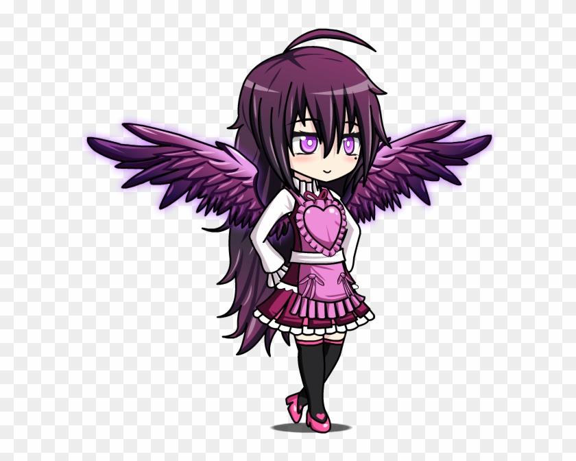 Click On The Photo To Start Tagging - Night Angel Anime Gacha Clipart ...