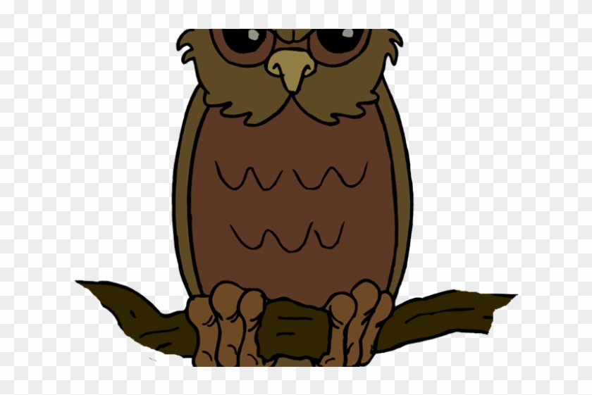 Barred Owl Clipart Fierce - Cartoon - Png Download (#3970995) - PikPng