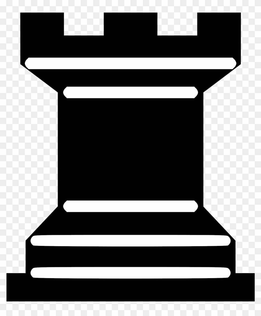 Download Black Rook Chess Piece - Rook Chess Pieces Png Clipart Png ...