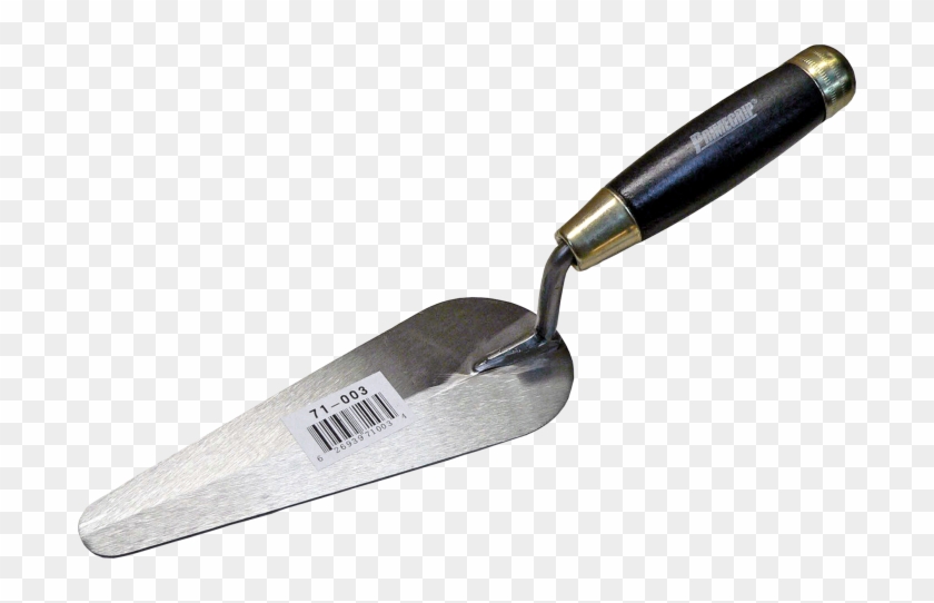 2" X 7" Round-edged Roofing Trowel - Trowel Clipart (#3985192) - PikPng