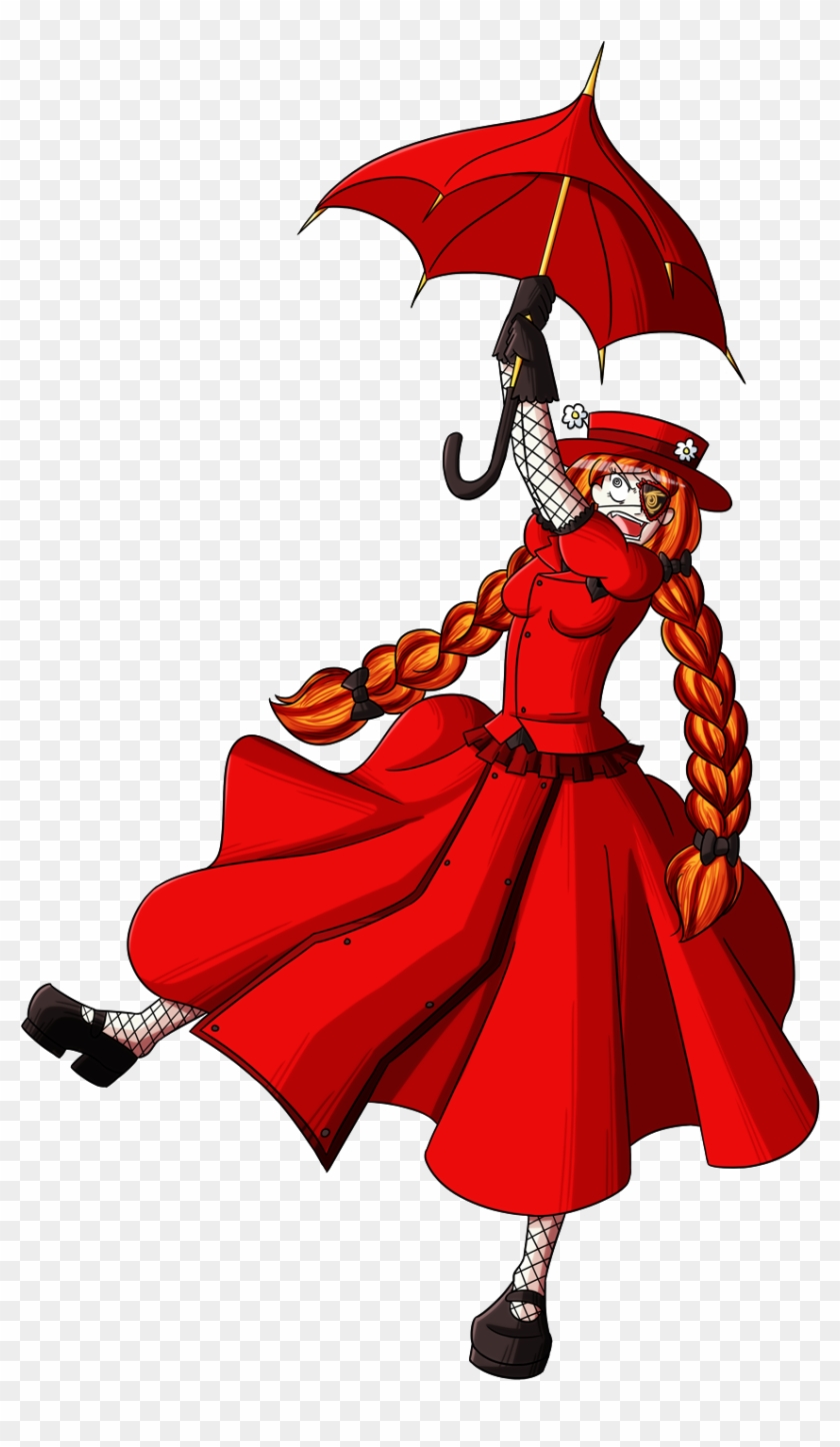 Red Umbrella~~ - Cartoon Clipart (#3991483) - PikPng