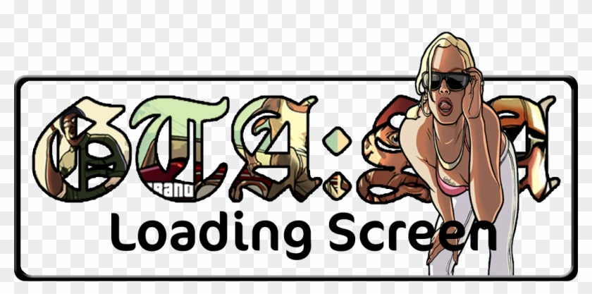 Gta 5 Loading Screen Png - Gta Sa Loading Page Clipart (#3994356) - PikPng