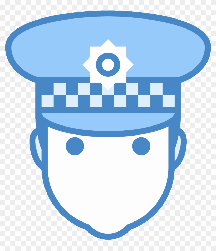 Uk Police Officer Icon - Police Icon Vector Illustration Graphic Png ...