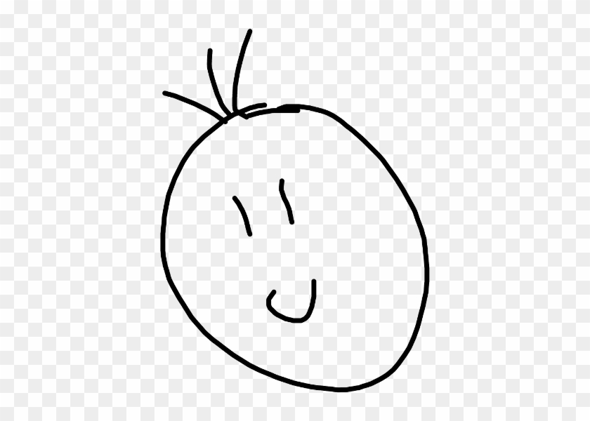 Happy Sticker - Line Art Clipart (#403637) - PikPng