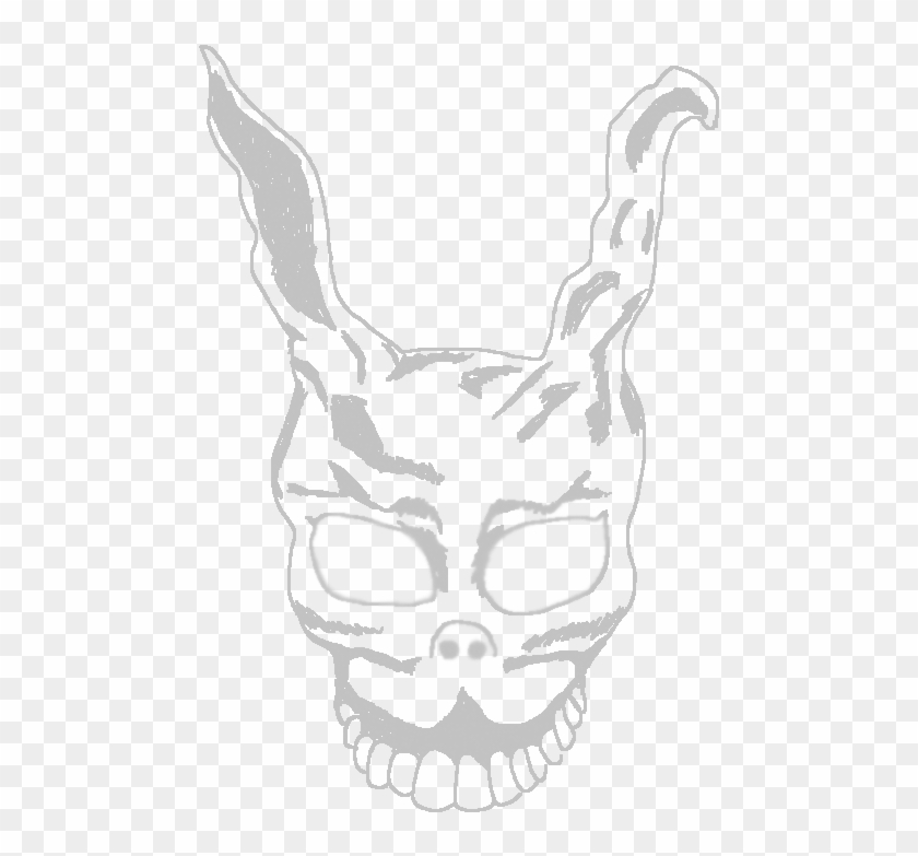 Download Donnie Darko Bunny - Donnie Darko Frank Outline Clipart Png ...