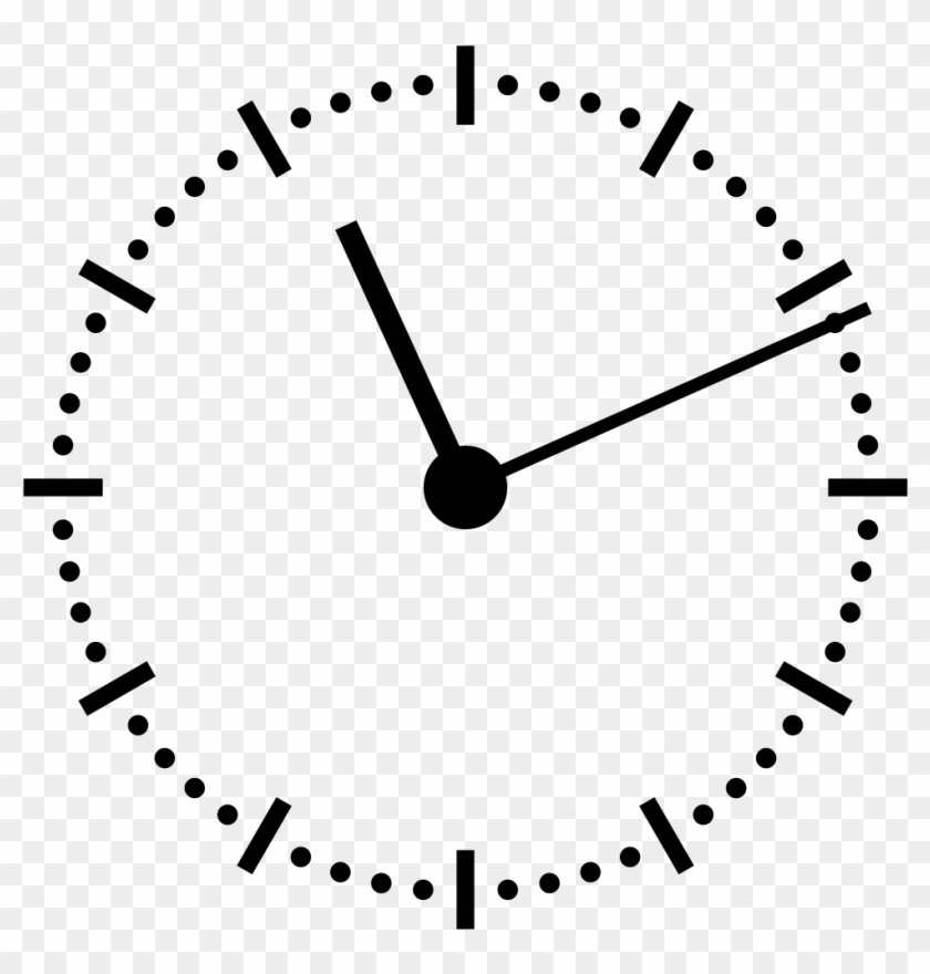 File - Clock 11-11 - Svg - 12 00 Clock Png Clipart (#4012775) - PikPng