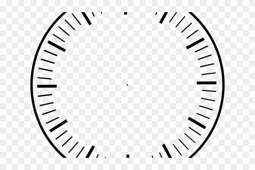 Analog Clock Face Template