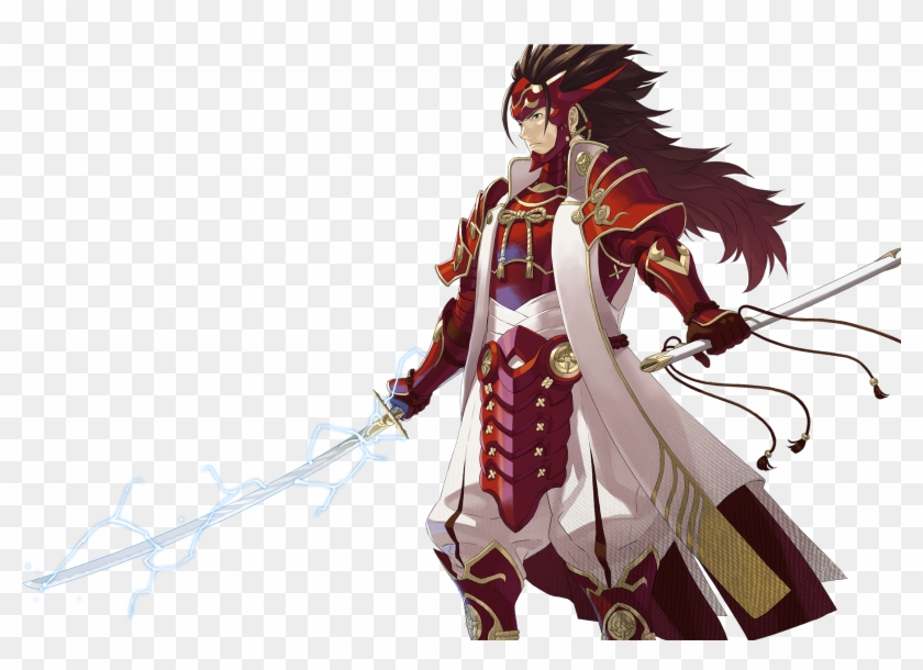 Ryoma - Fire Emblem Heroes Samurai Clipart (#4018642) - PikPng