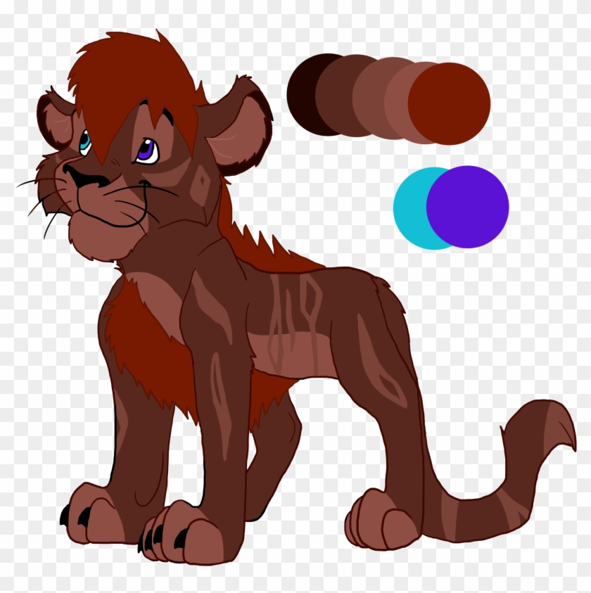 Dt - Liger - Cartoon Clipart (#4029855) - PikPng