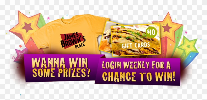 Everytime You Login, You Will Be Enter For A Chance - Fast Food Clipart ...