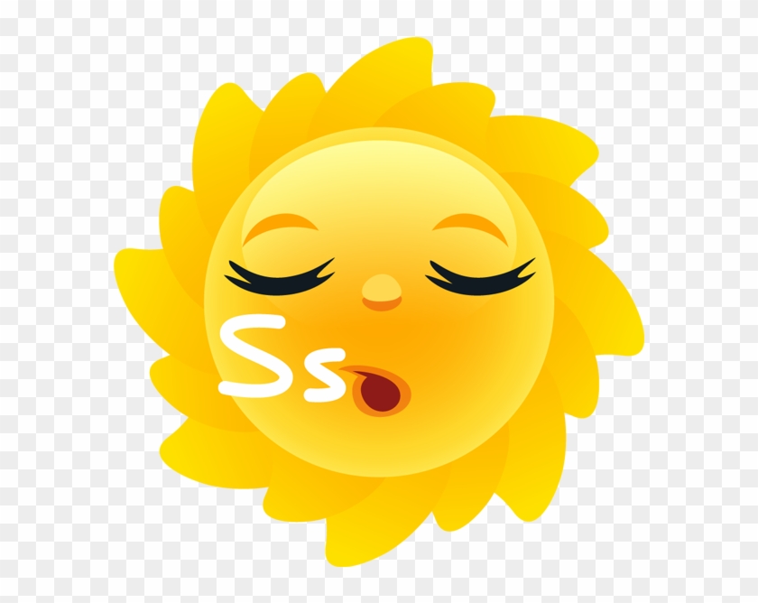 Emoji & Stickers For Weather Update Messages Sticker-11 - Vector ...