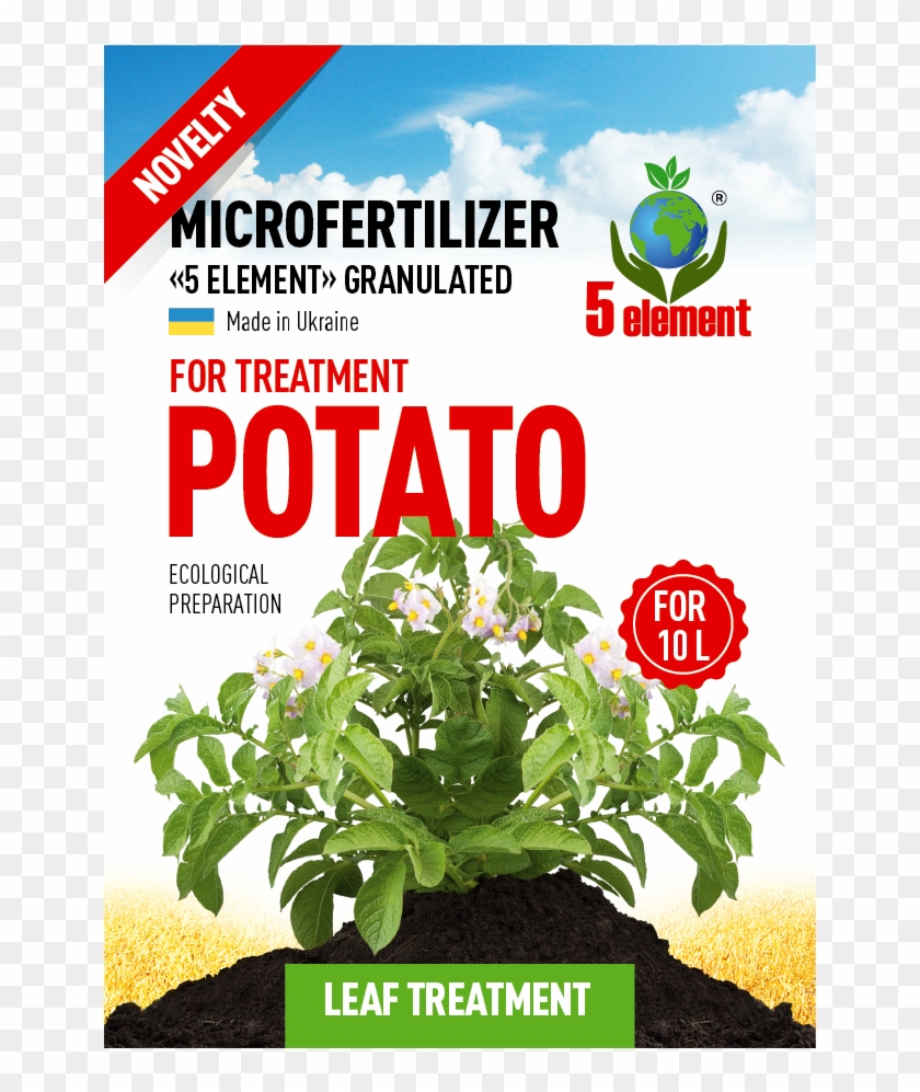 Download Micro Mineral Fertilizer For Potatoes Leaves Treatment - Flyer ...