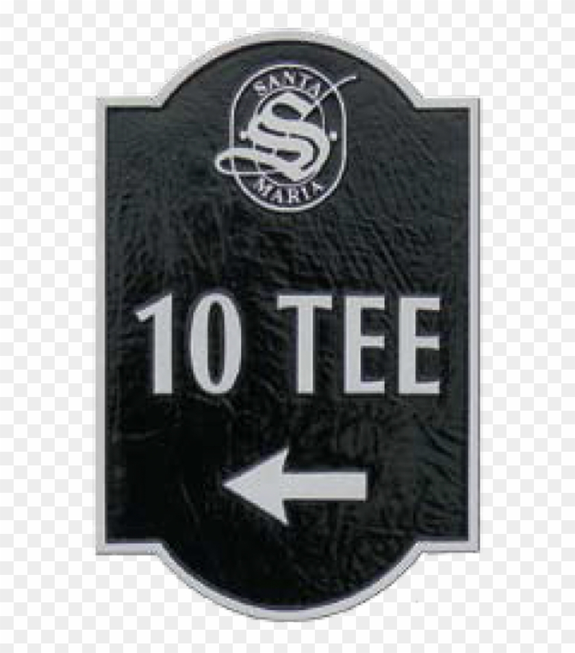 Golf Course Direction Sign Picture - Emblem Clipart (#4066705) - PikPng