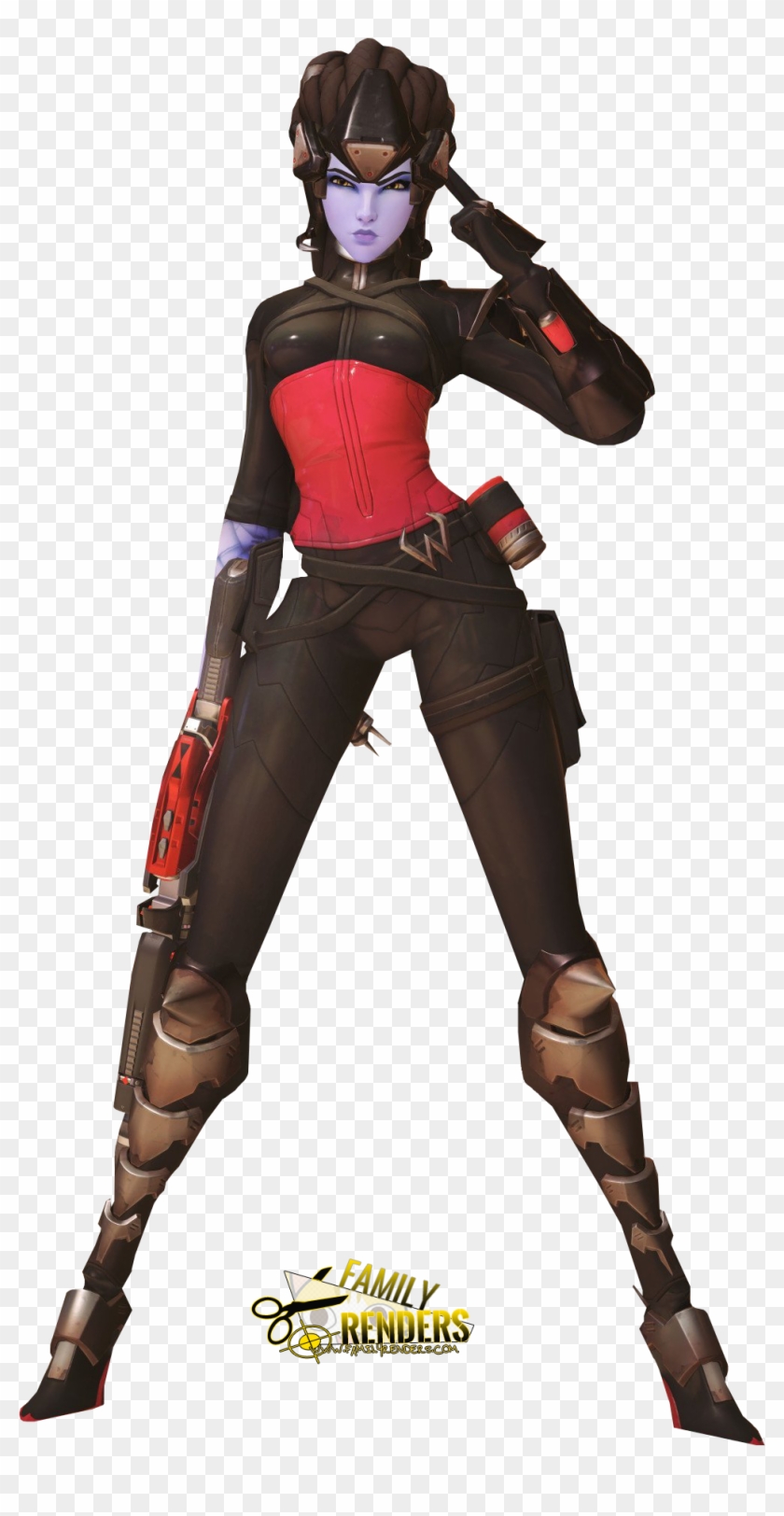 Widowmaker Render Clipart (#419710) - PikPng