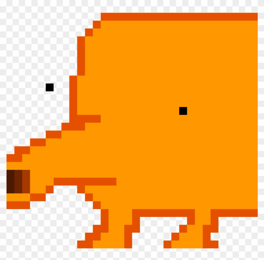 Download Q*bert - Pixel Art Moss Clipart Png Download - PikPng