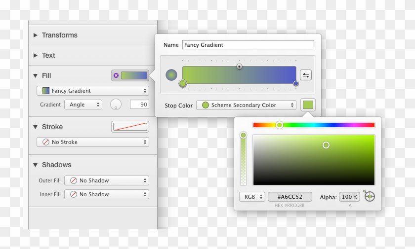 Adjusting Color In Gradient Editing Popover - Computer Icon Clipart ...