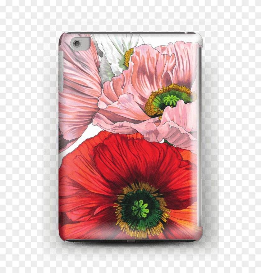 Red Poppy Case Ipad Mini - Mobile Phone Case Clipart (#4139235) - PikPng