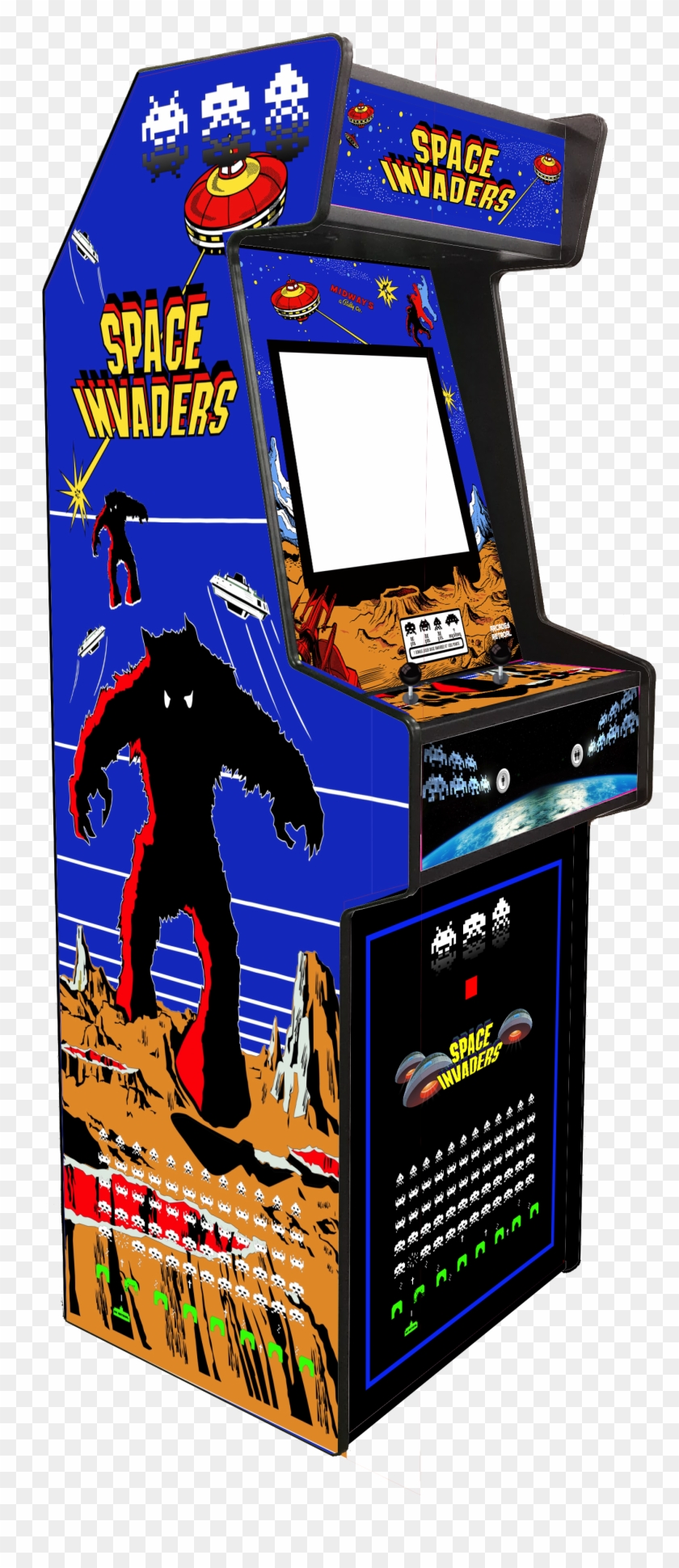 Download Retroone Edici N - Space Invaders Dx Arcade Cabinet Clipart ...
