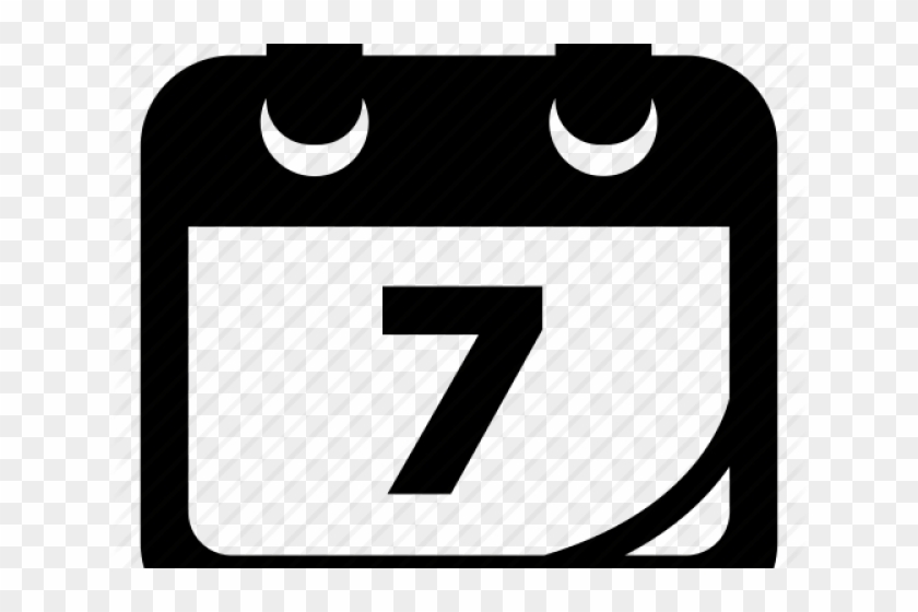 Calendar Icons Week - Sign Clipart (#4182029) - PikPng