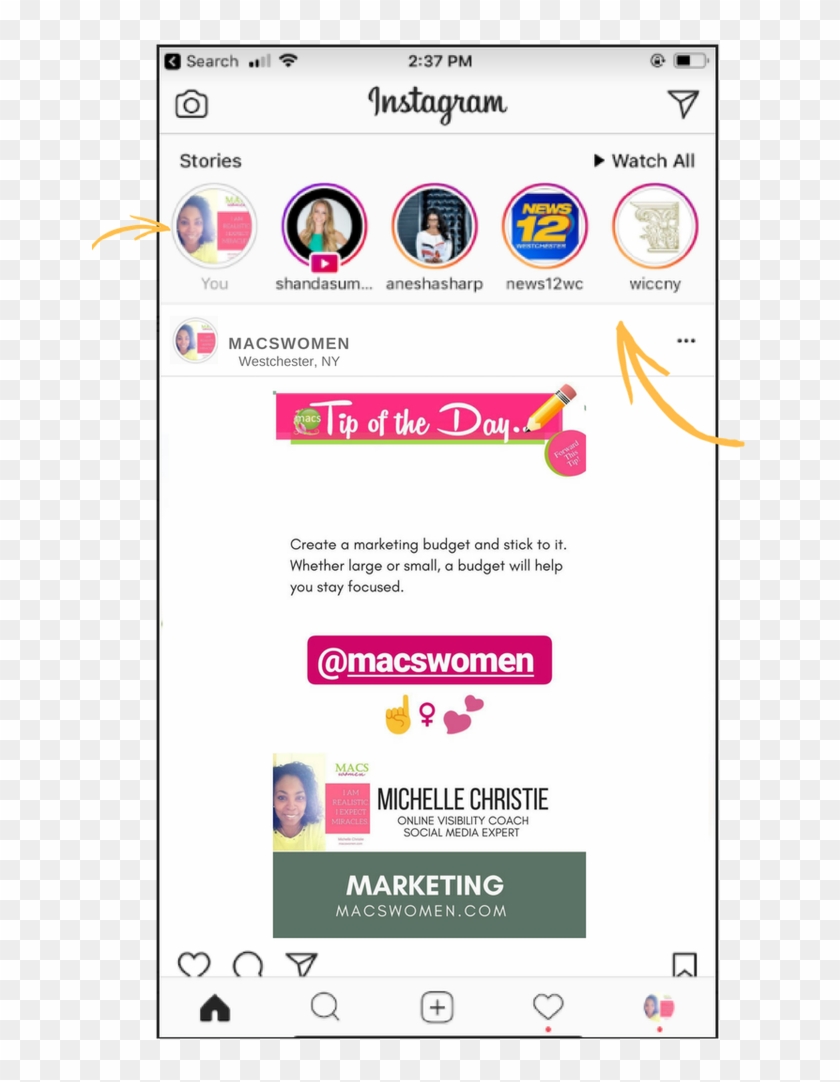 Download Instagram Stories - Instagram Clipart Png Download - PikPng