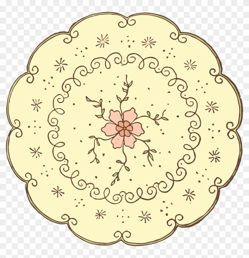 Pink Doily Clip Art - Doilies Vintage Png Transparent Png (#4209228 ...
