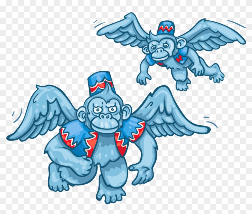 Flying Monkeys - Flying Monkey Clip Art - Png Download (#4209531) - PikPng