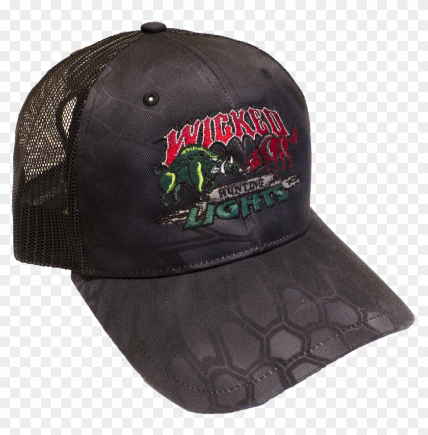Wicked Lights Logo Hat In Kryptek Typhon Camo - Baseball Cap Clipart ...