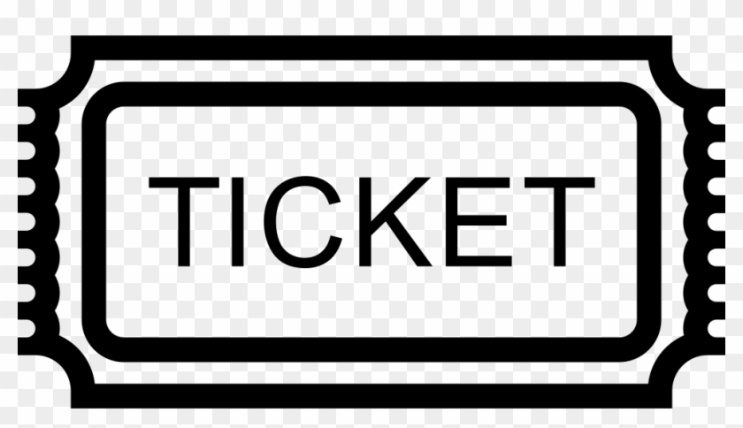 Ticket Svg Two - Ticket Png Clipart (#4249874) - PikPng